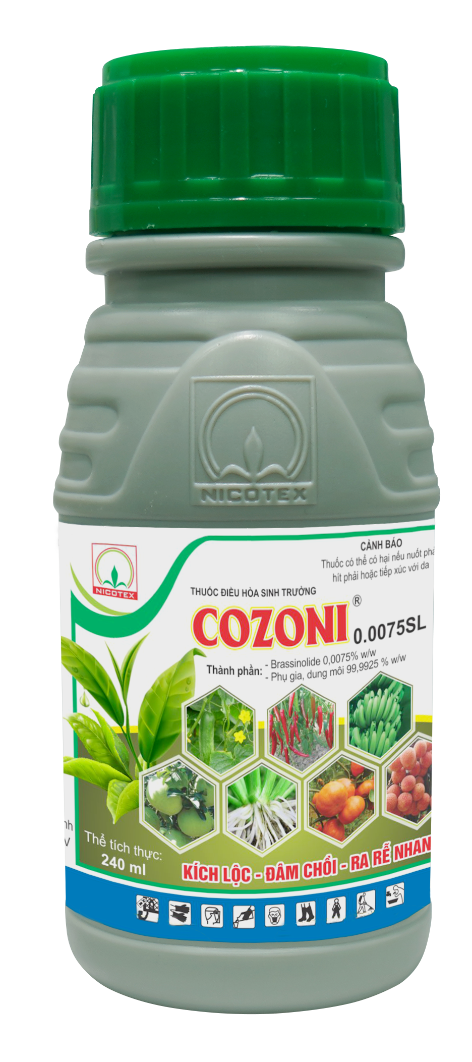 Thuốc điều hòa sinh trưởng lúa Cozoni giúp cây giải độc hữu cơ, tăng đẻ ...